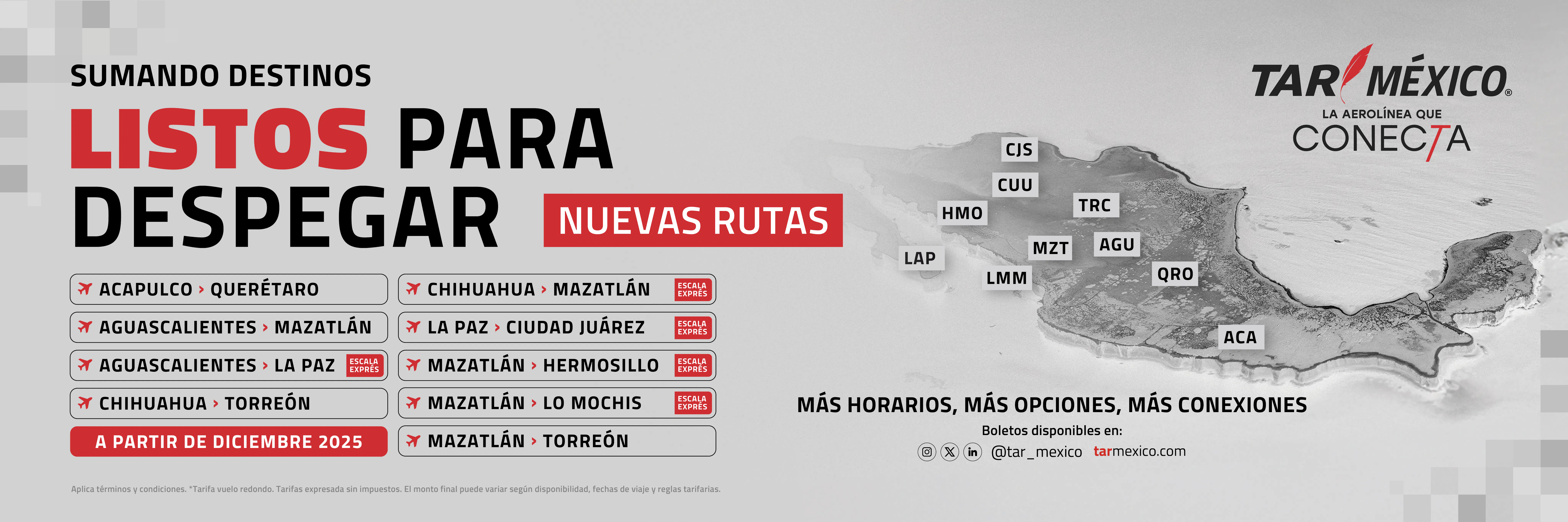 TAR Aerolíneas | TAR | Boletos de Avión | Vuelos