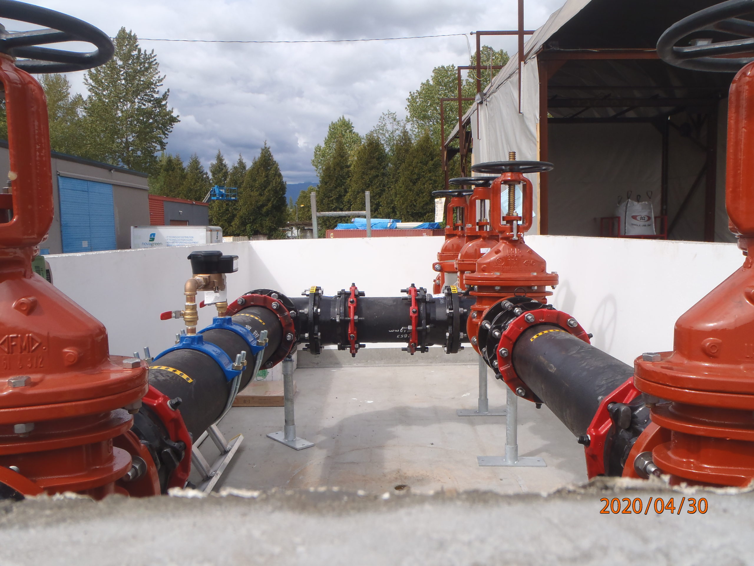 Fire & Domestic Water Flow Meter Chambers & Kiosks • Coast Water Systems
