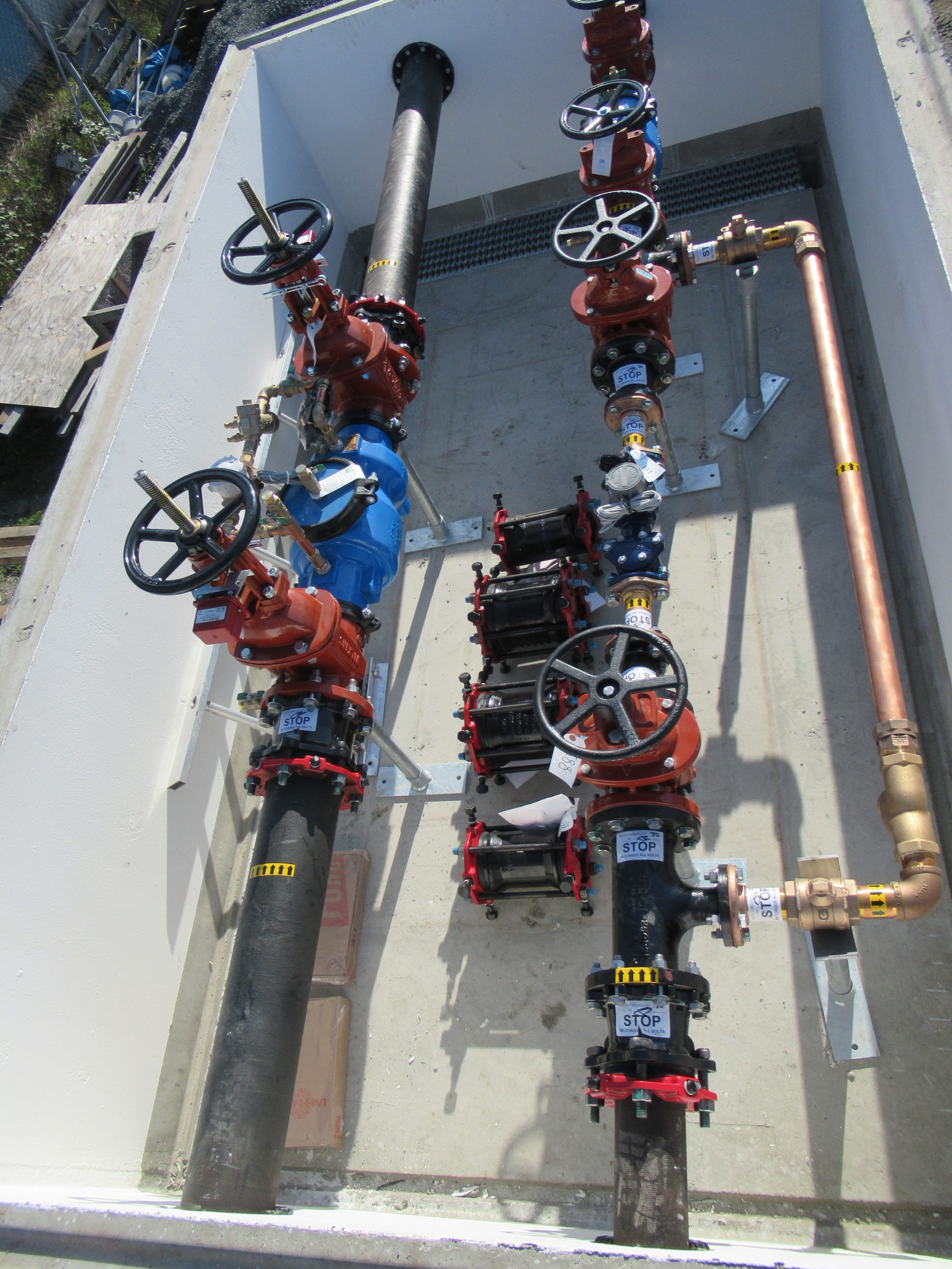 Fire & Domestic Water Flow Meter Chambers & Kiosks • Coast Water Systems