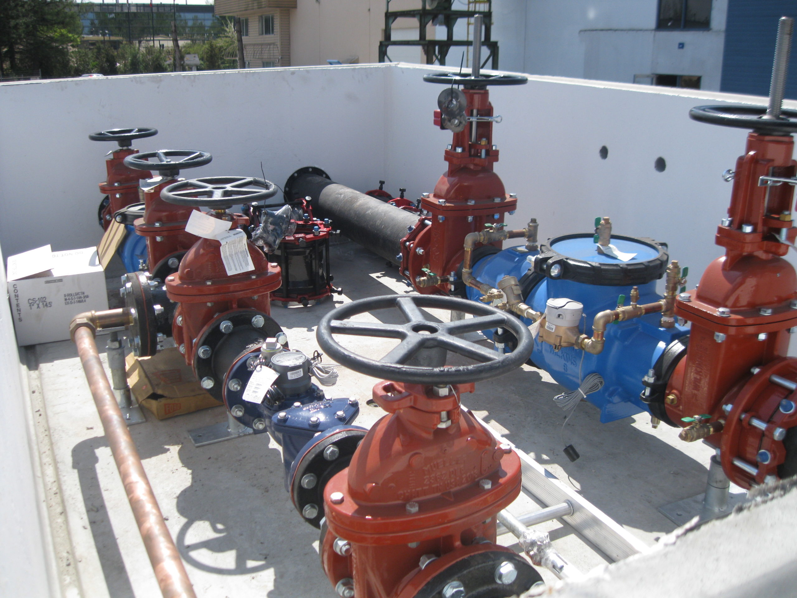 Fire & Domestic Water Flow Meter Chambers & Kiosks • Coast Water Systems