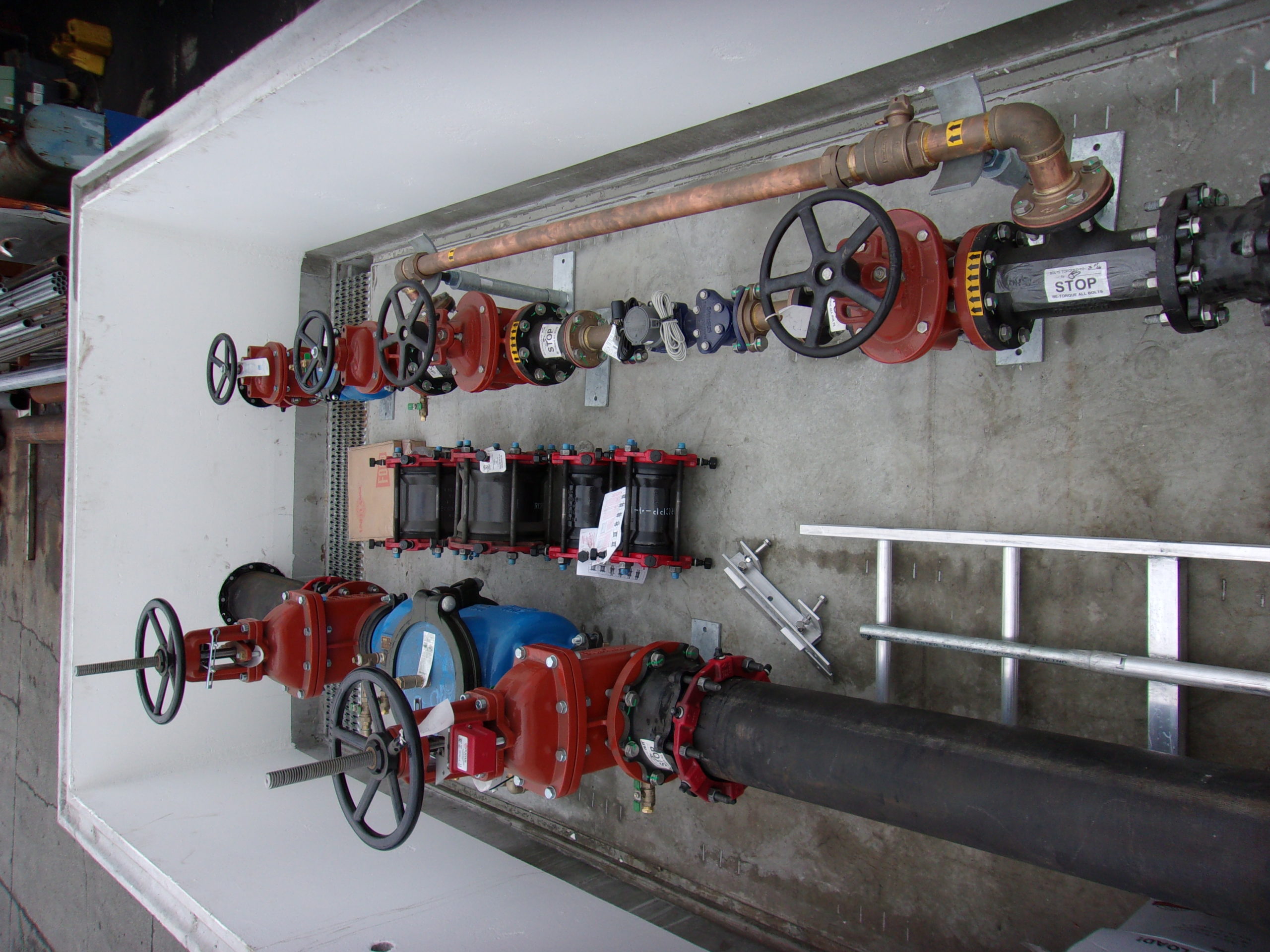 Fire & Domestic Water Flow Meter Chambers & Kiosks • Coast Water Systems