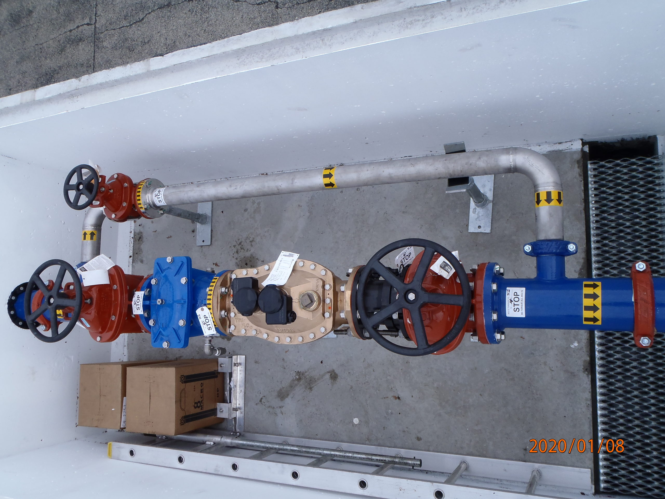 Fire & Domestic Water Flow Meter Chambers & Kiosks • Coast Water Systems