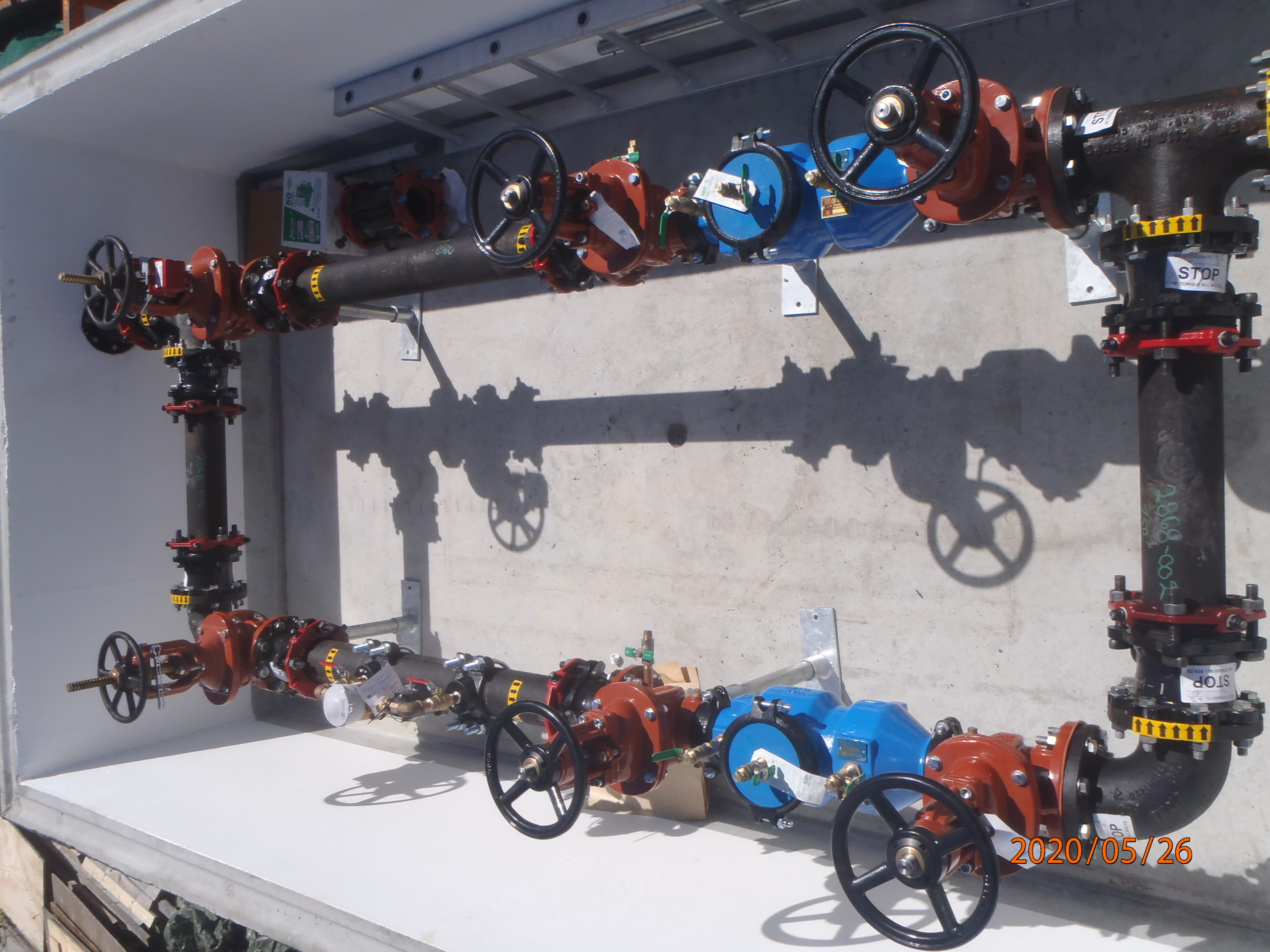 Fire & Domestic Water Flow Meter Chambers & Kiosks • Coast Water Systems