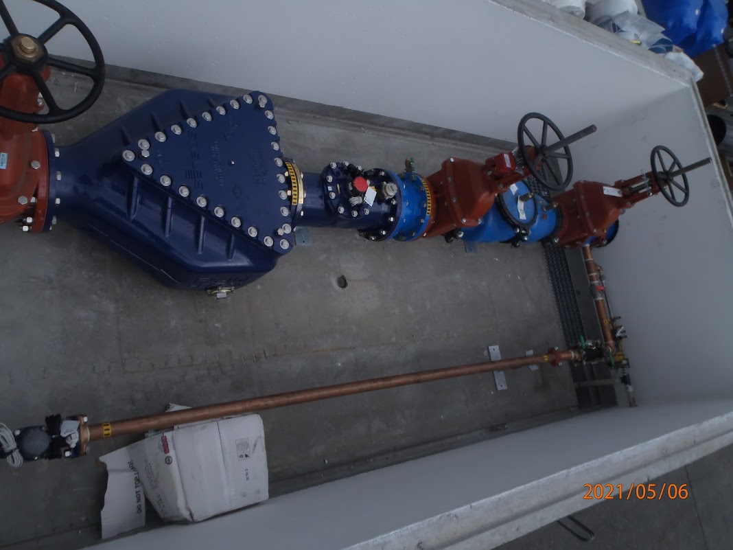 Fire & Domestic Water Flow Meter Chambers & Kiosks • Coast Water Systems