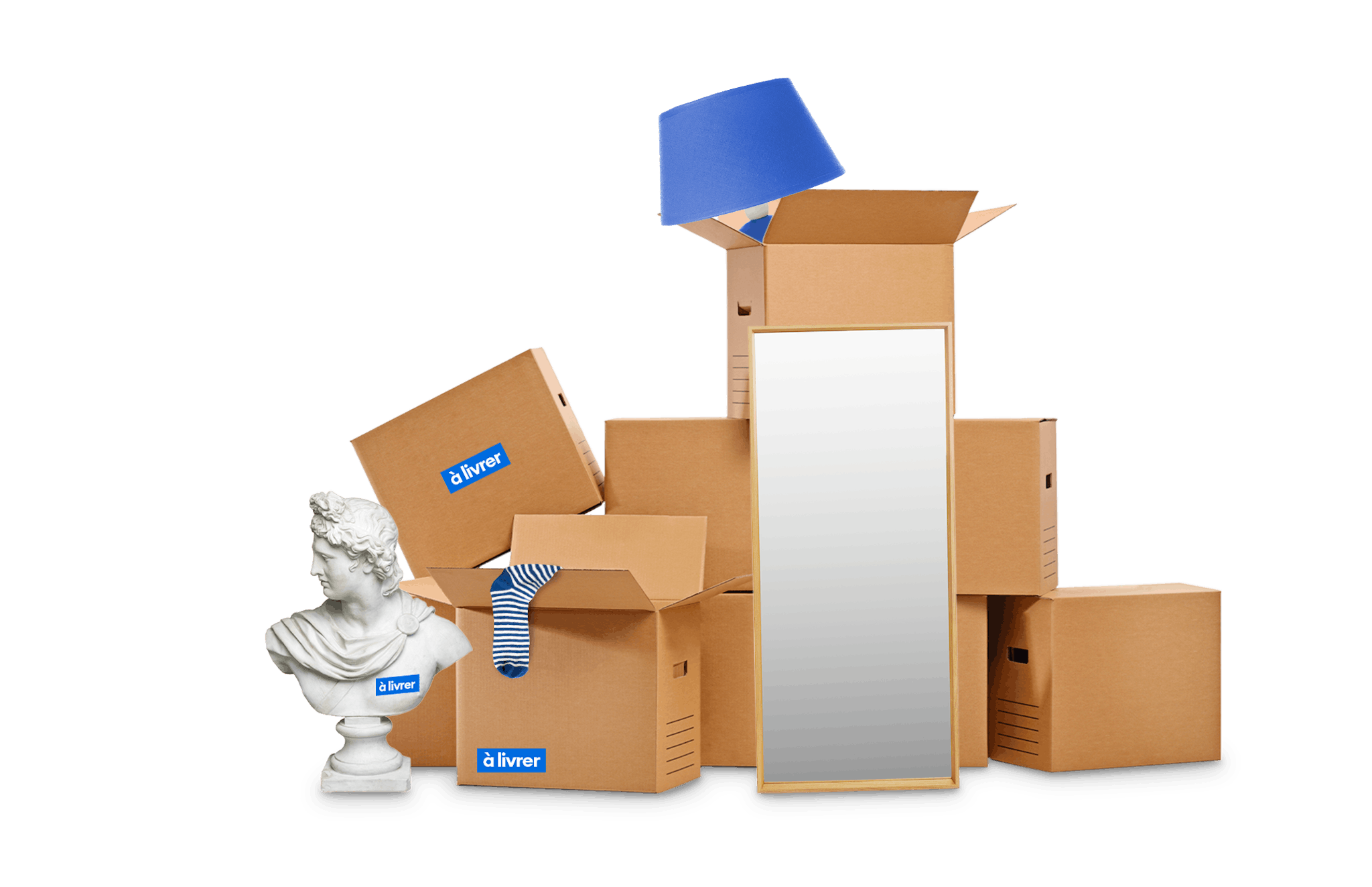 Transport carton, Livraison carton au meilleur prix | Cocolis.fr