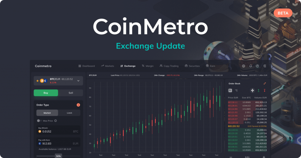 A Brand New Exchange: BETA Launch | Coinmetro