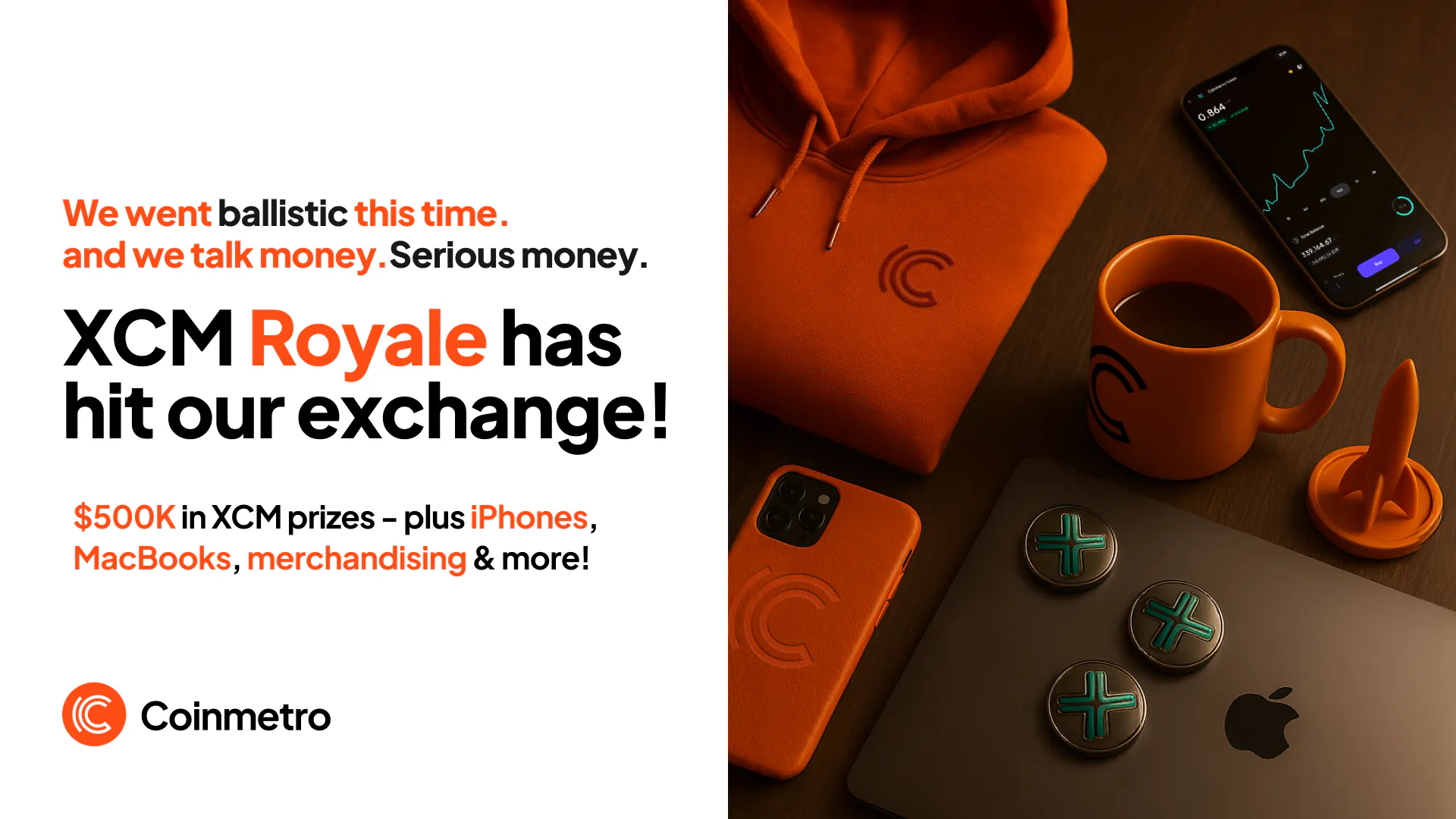 XCM Volume Royale: Win Over $500K in Crypto & Prizes