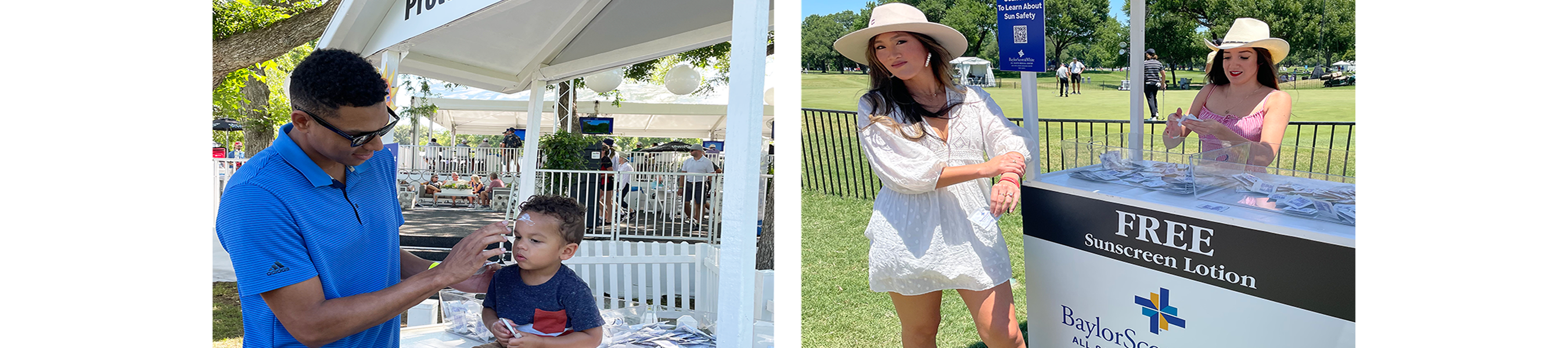 Fan Features - Sunscreen Stations