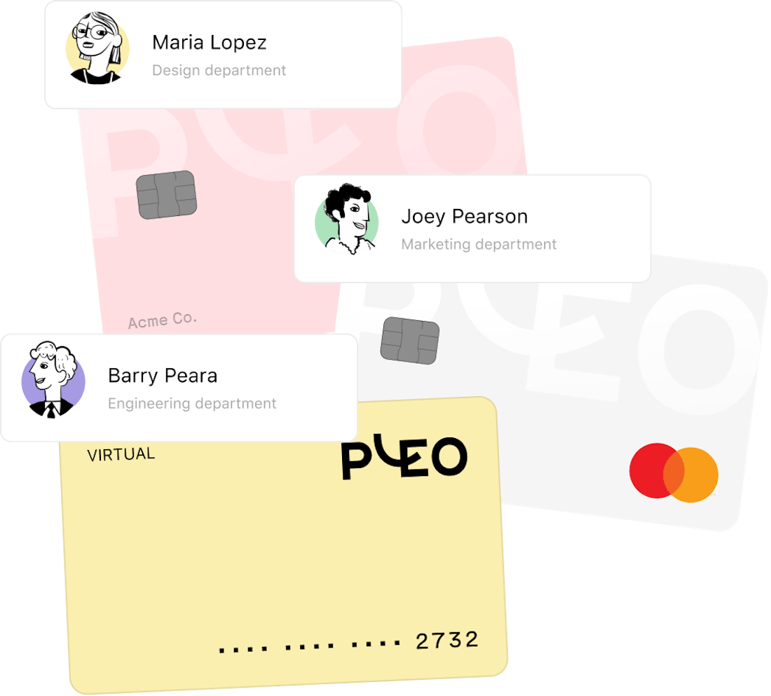Smart company virtual cards - Pleo