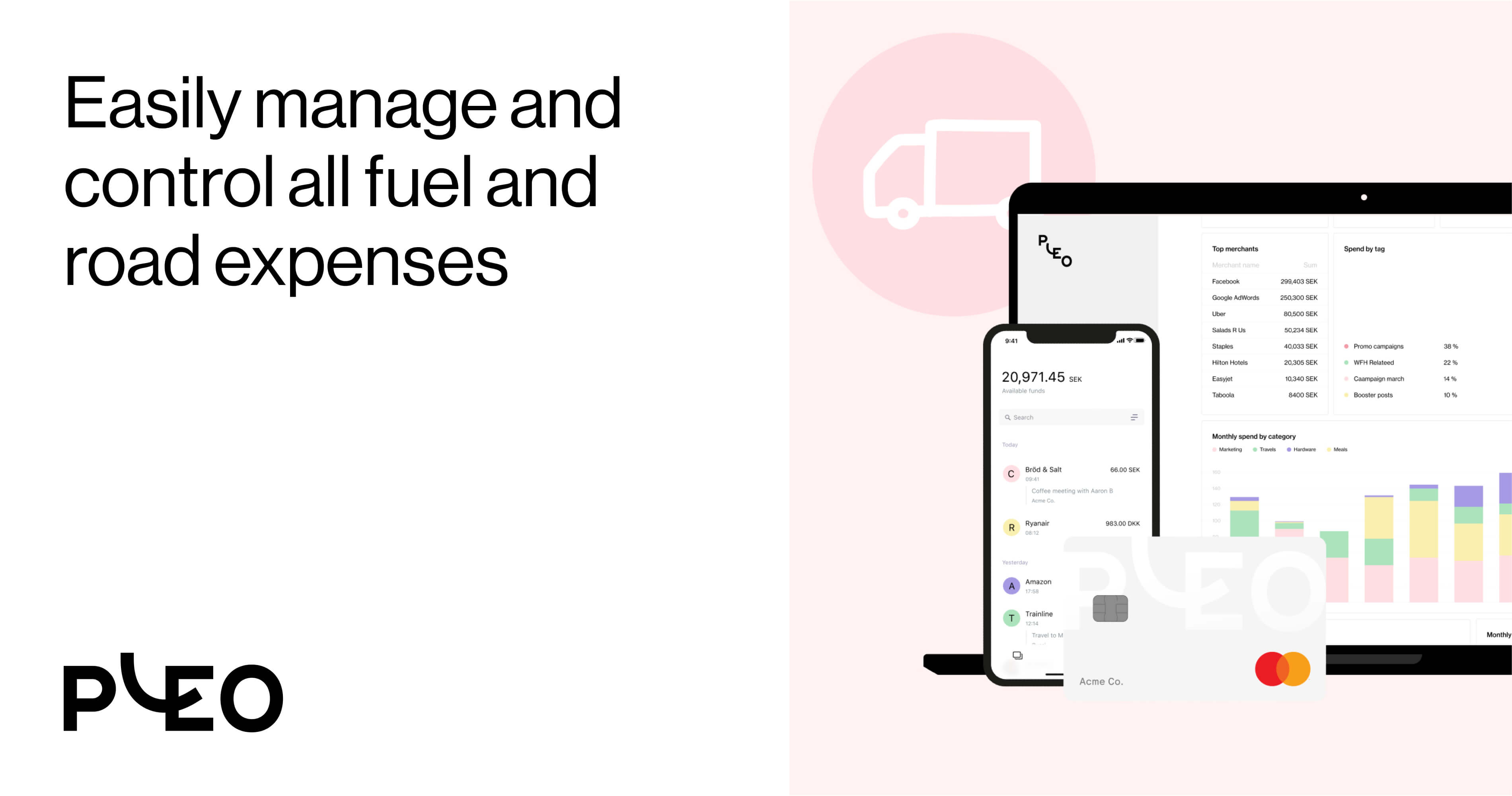 Smart company cards for your business - Pleo