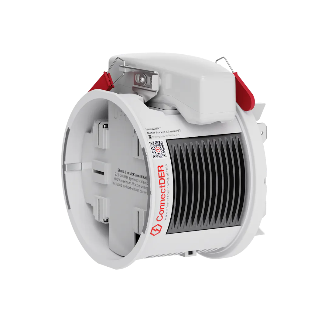 IslandDER™ Meter Socket Adapter: Faster Battery Installs | ConnectDER