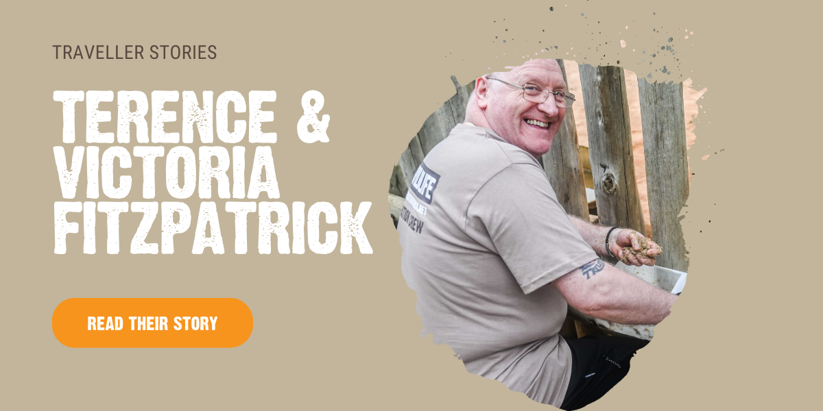 Traveller Stories: Terence and Victoria Fitzpatrick