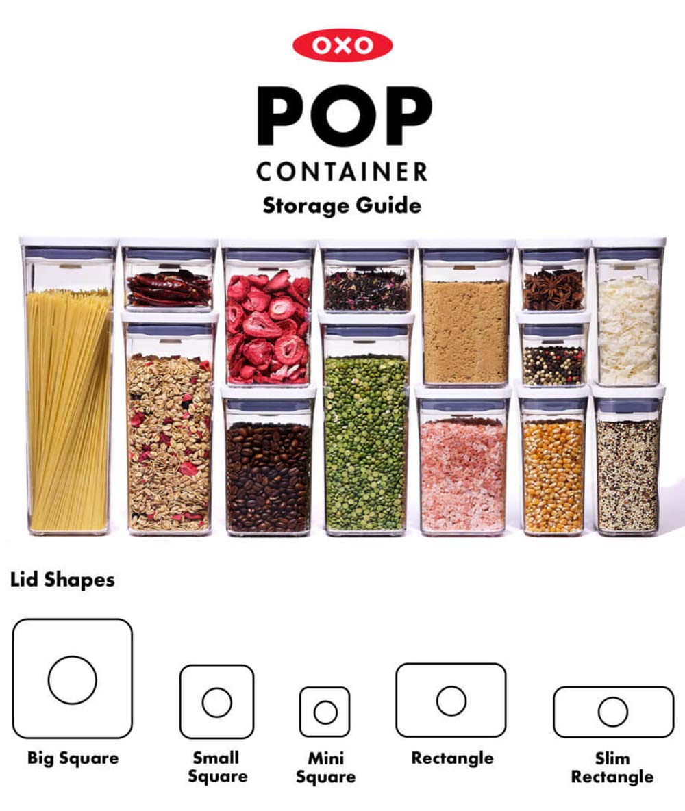 Our Ultimate Guide to OXO POP Containers for Dry Food | Container Stories