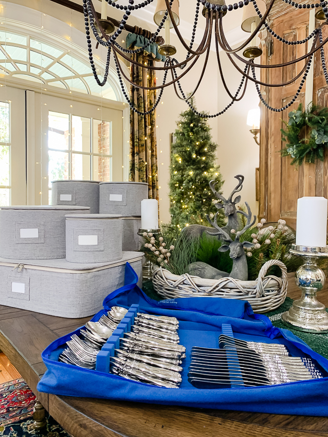 Post-Holiday Dinnerware Storage | Container Stories