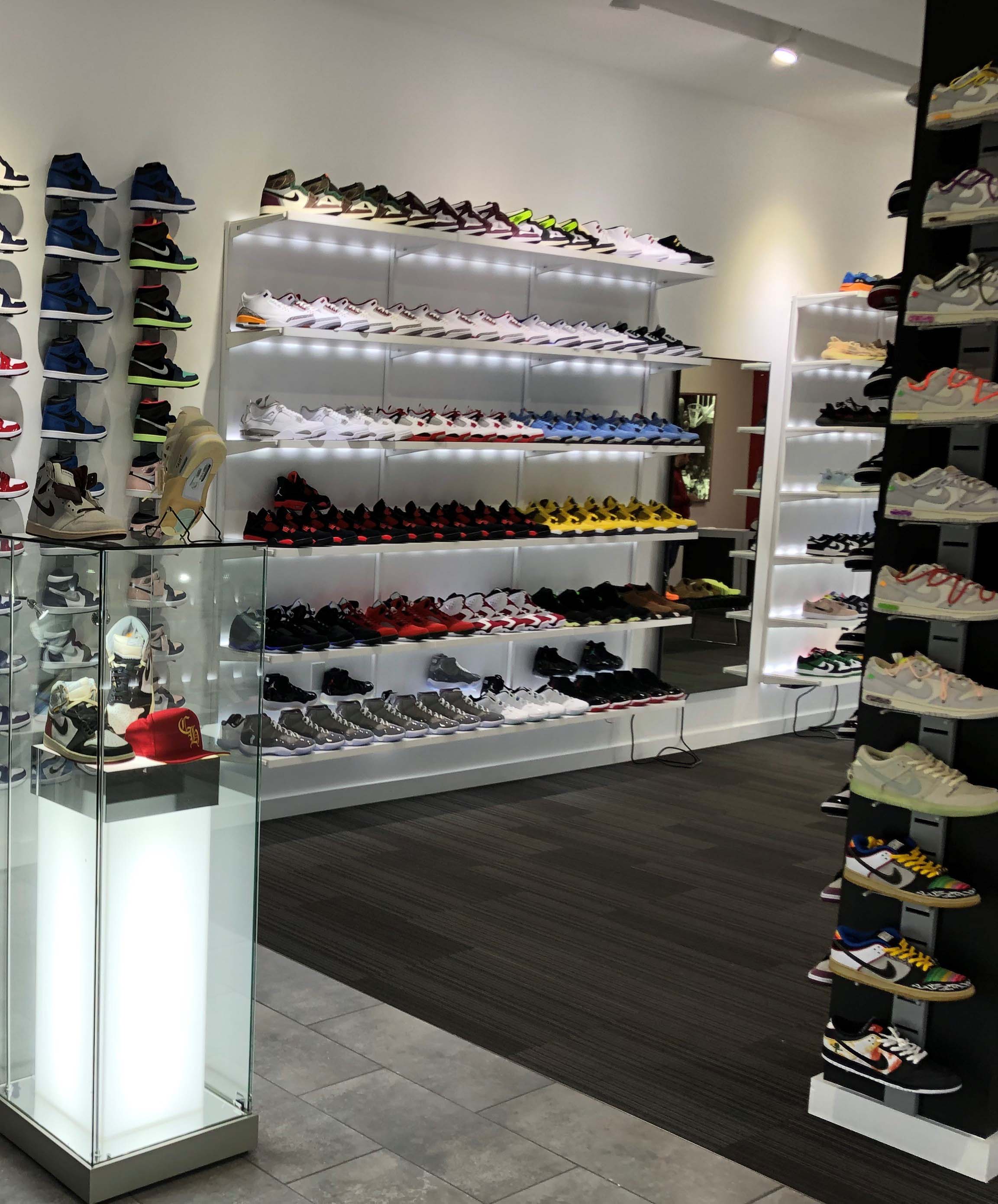 Showroom-Quality Shoe Shelving | Container Stories