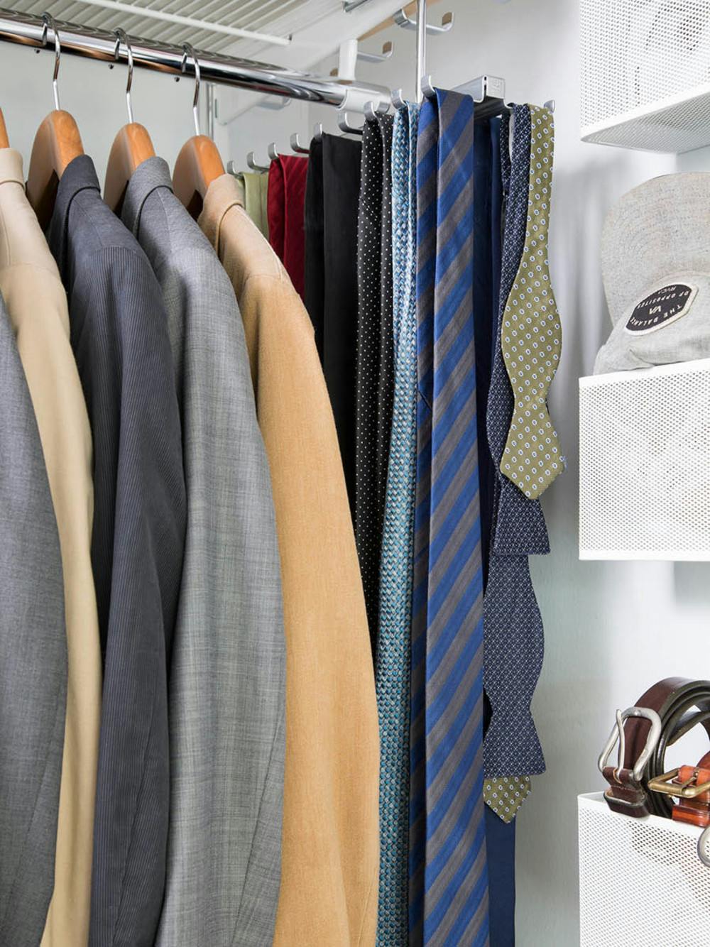 A Master Closet Makeover for Two | Container Stories