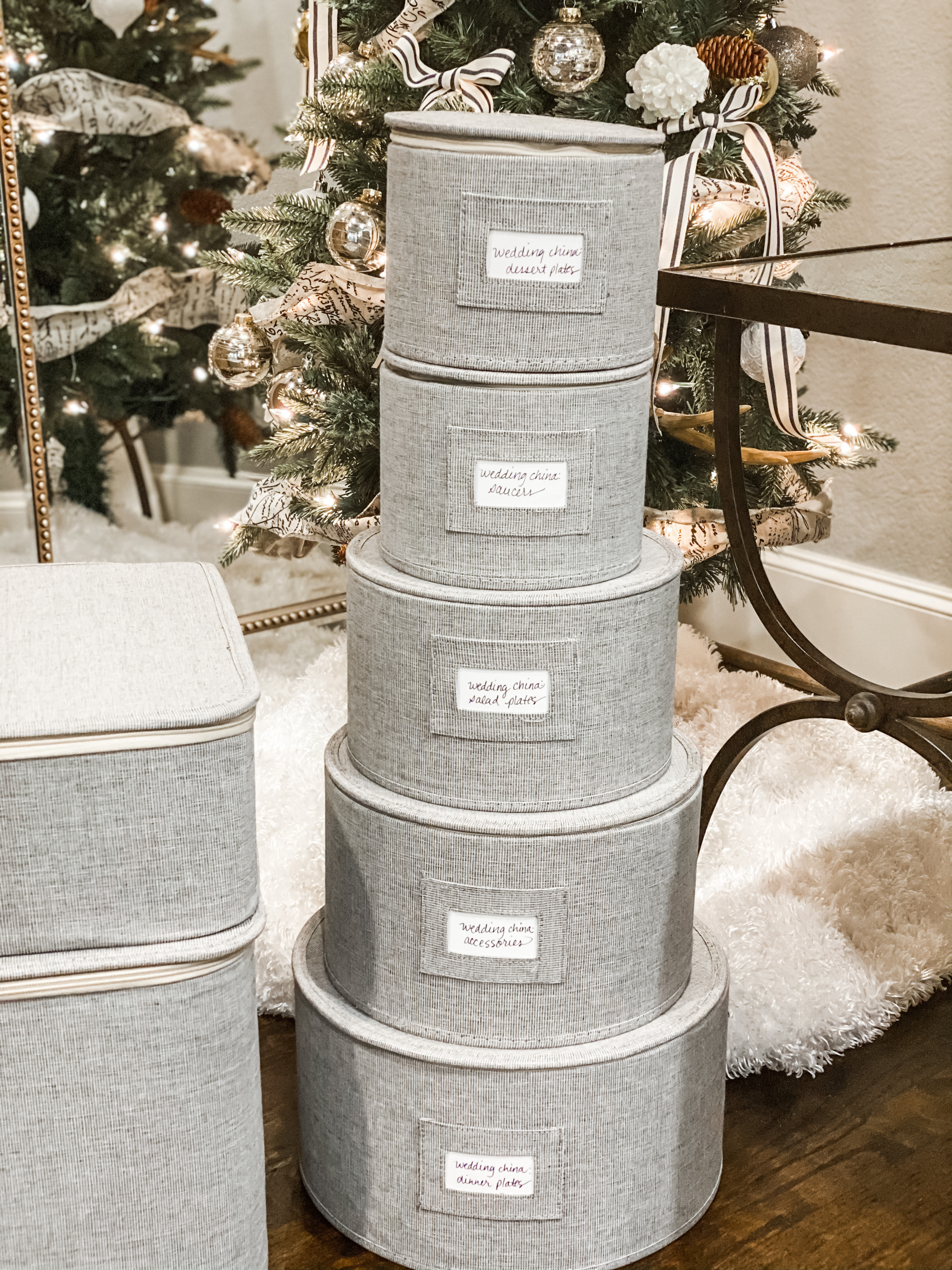 Post-Holiday Dinnerware Storage | Container Stories