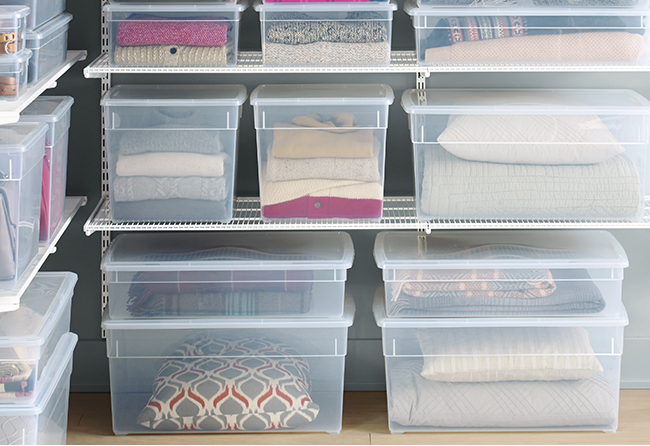 Our Under Bed Box The Container Store