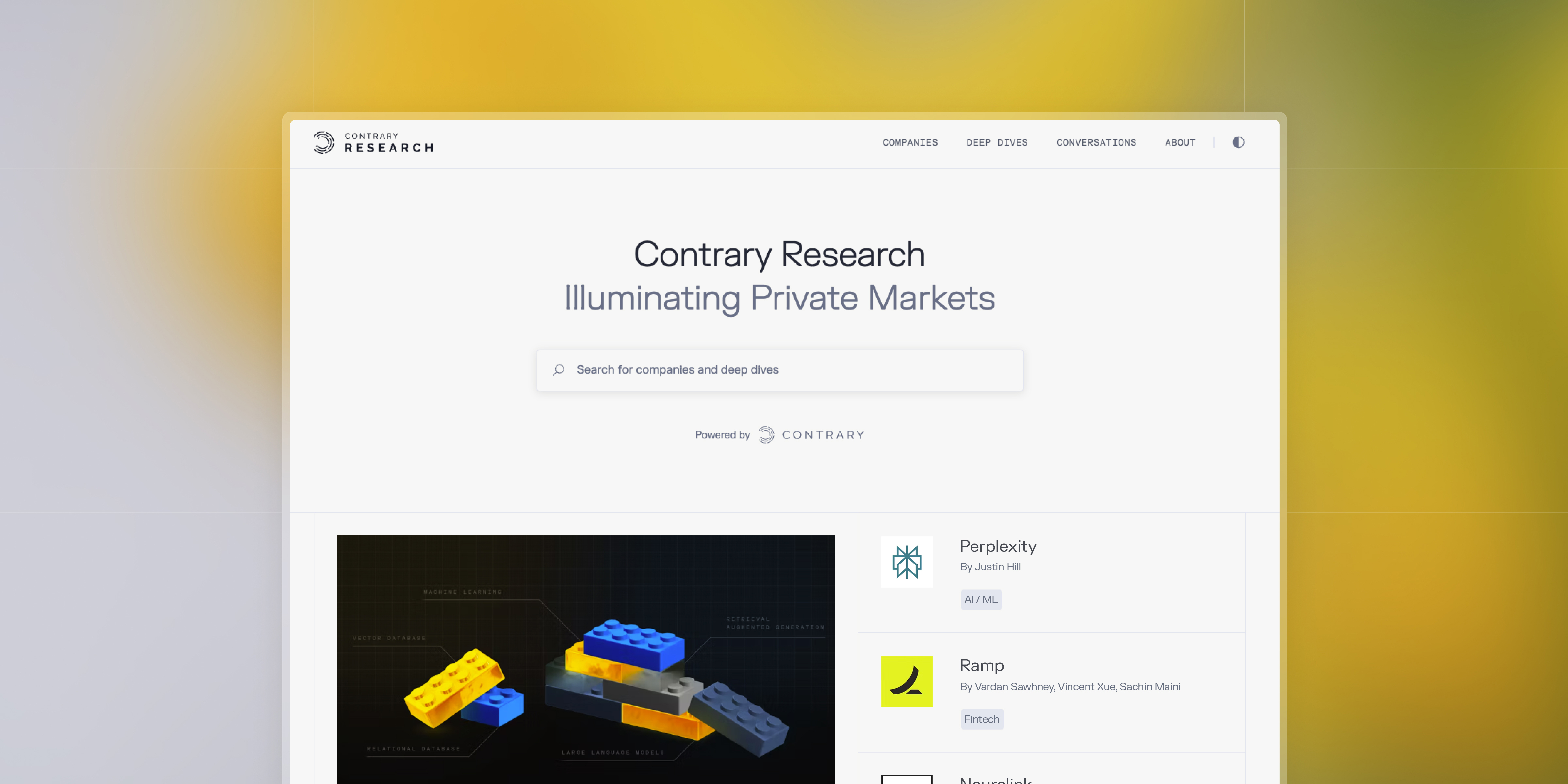 Contrary Research's New Look | Contrary