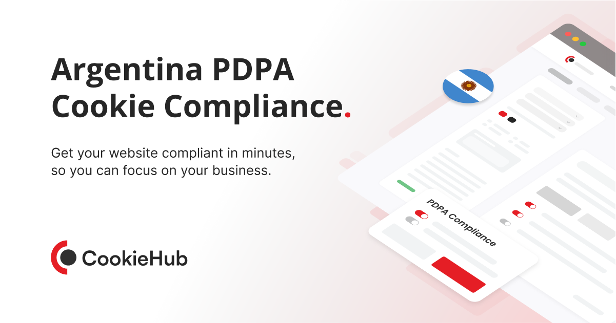 PDPA Data Protection Law Argentina | Cookie Consent Management & Compliance