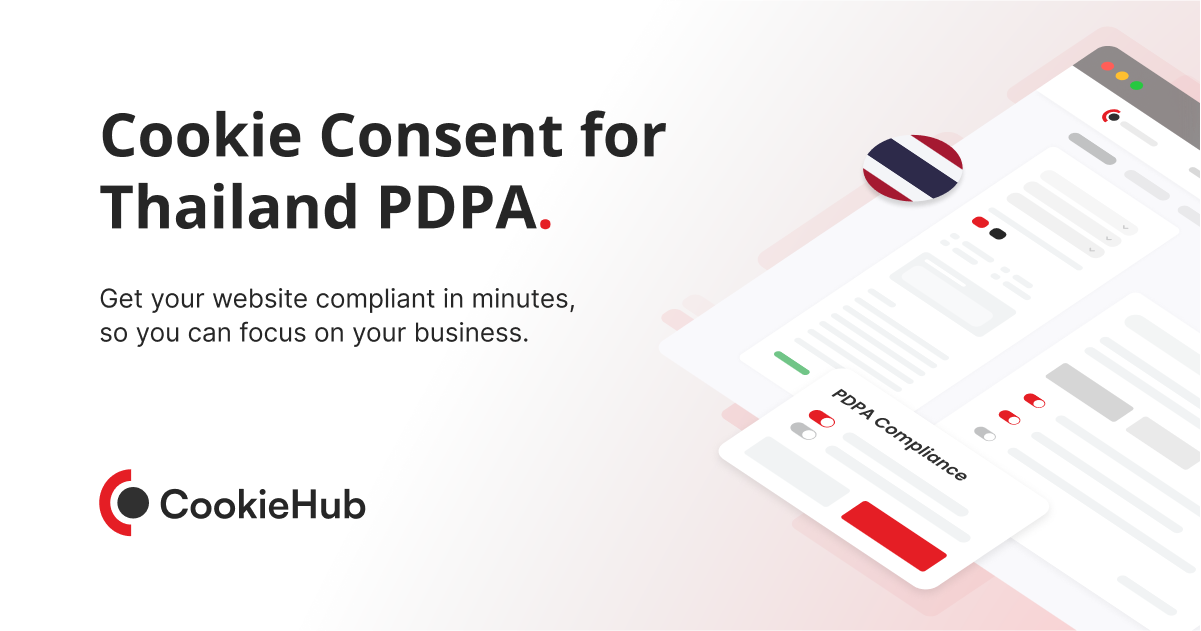 Thailand Personal Data Protection (PDPA) Cookie-Einwilligung und -Compliance