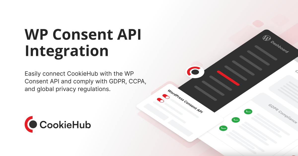 WordPress Consent API Integration | CookieHub CMP