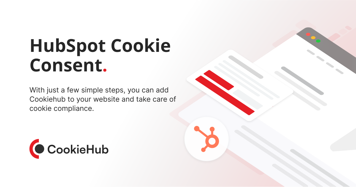HubSpot Consent API Integration | CookieHub