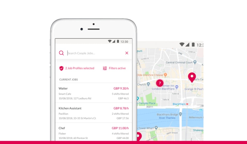 Entdecke unser Coople Job App | Coople | Produkt