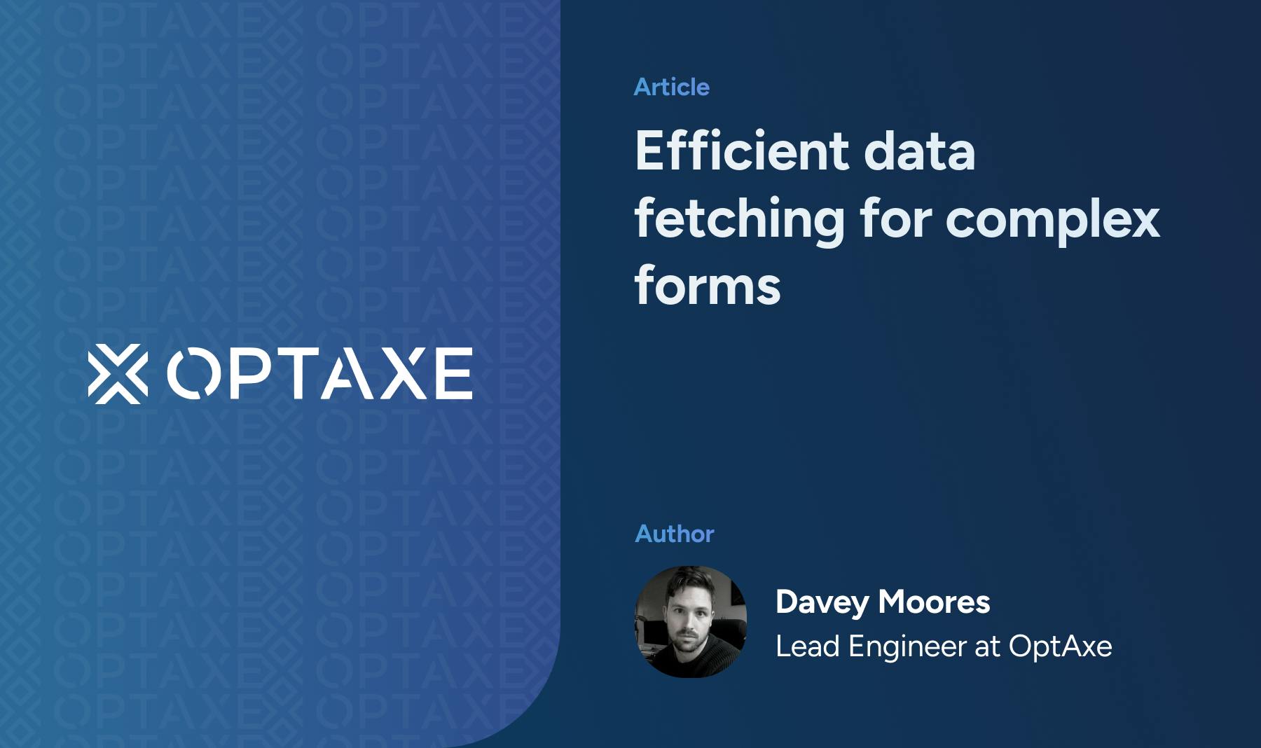 Efficient Data Fetching For Complex Forms Cord 