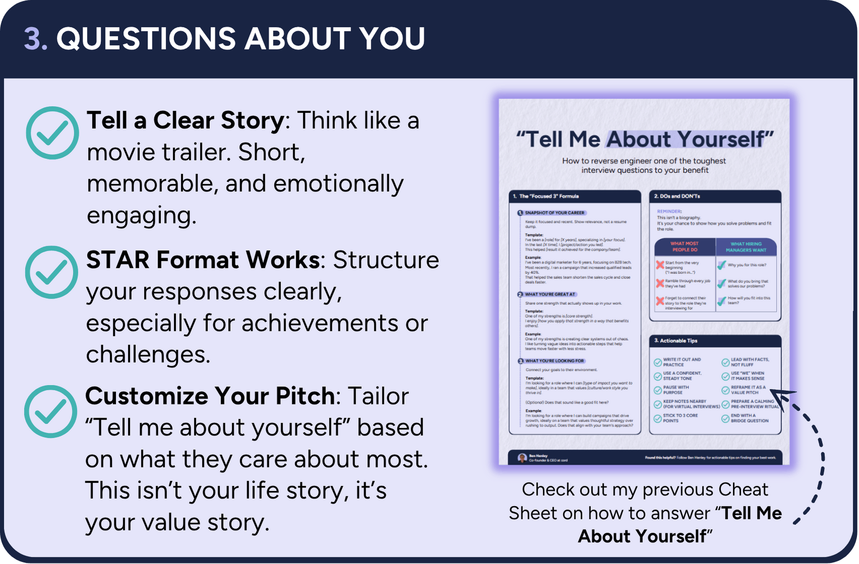 The 6 Types of Interview Questions - cord