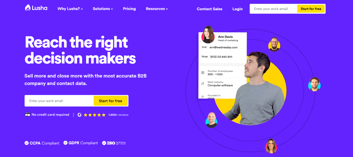 Best Lead Generation Databases [2024] | Coresignal