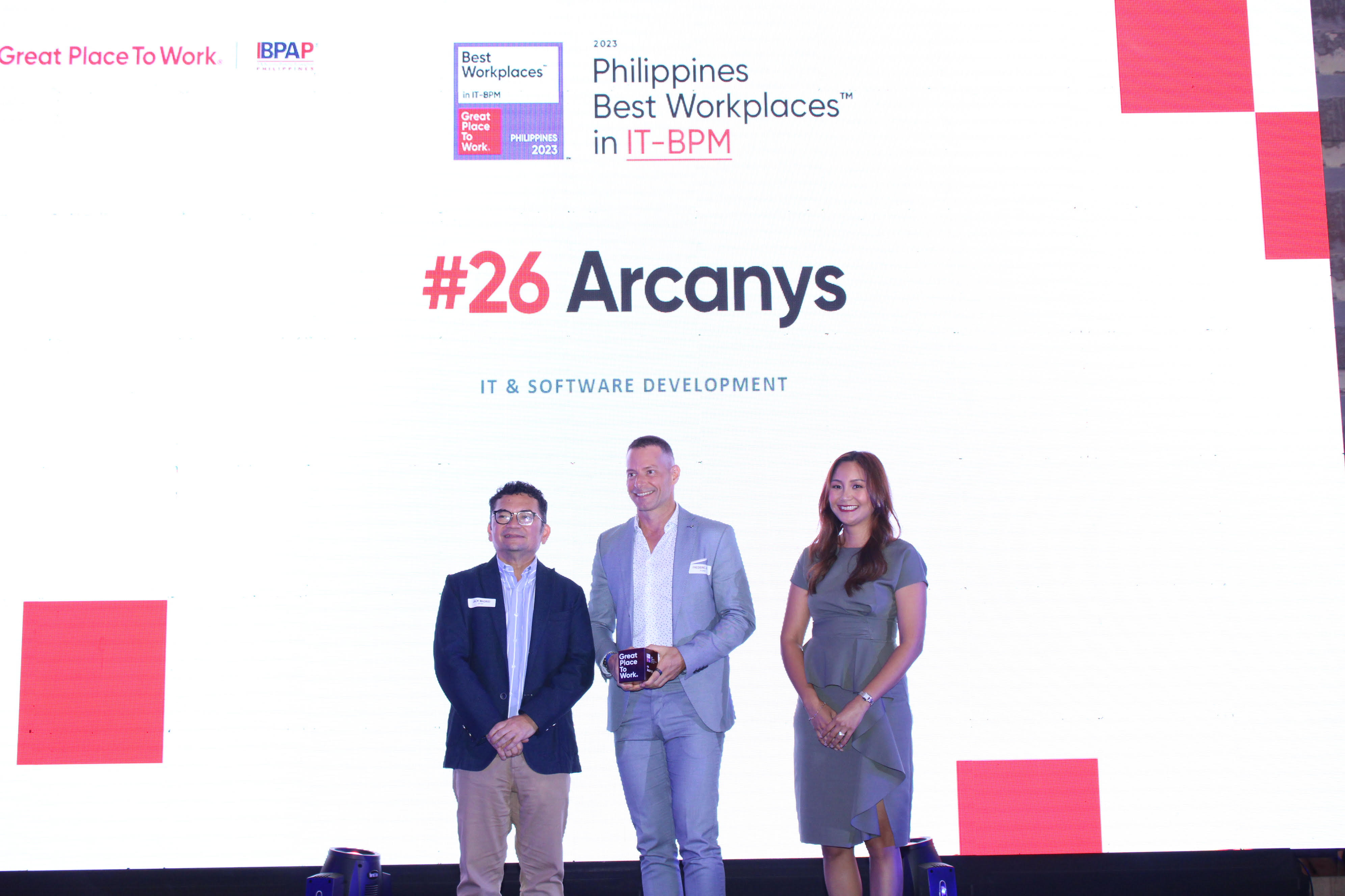 Arcanys is One of the Top IT-BPM Workplaces in PH 2023