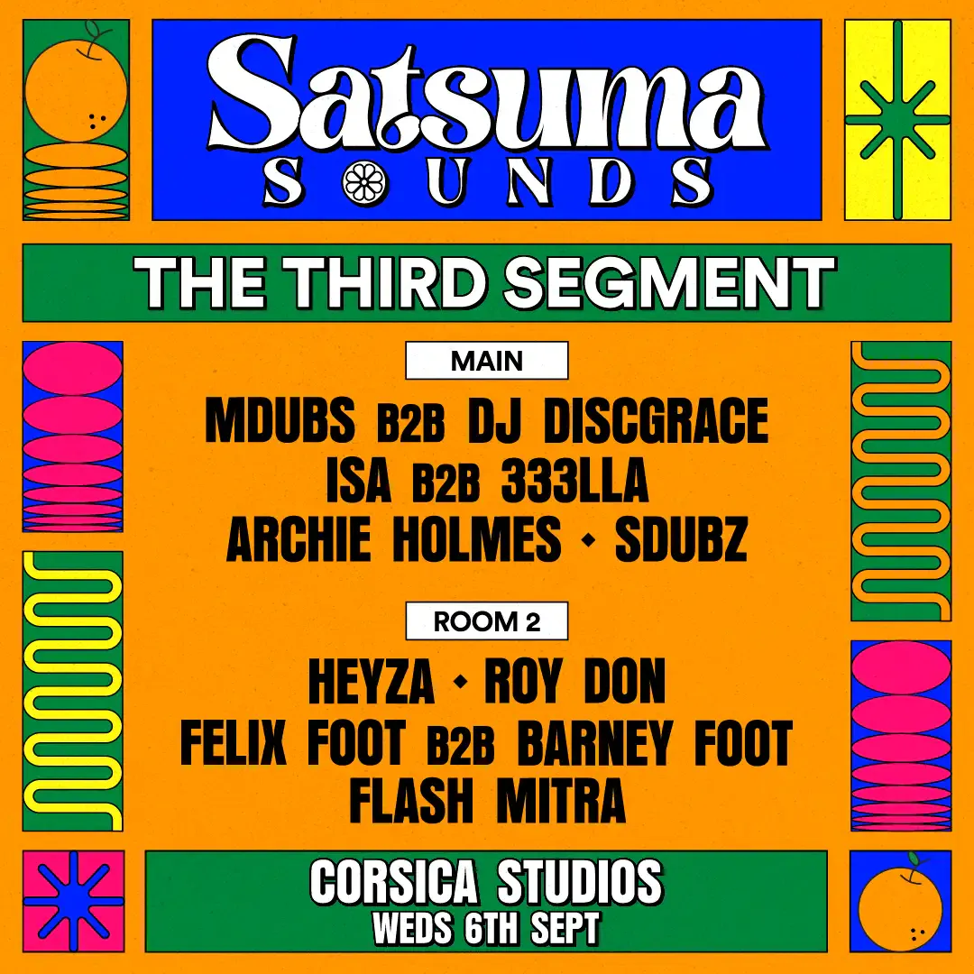 SATSUMA SOUNDS: The Third Segment at Corsica Studios