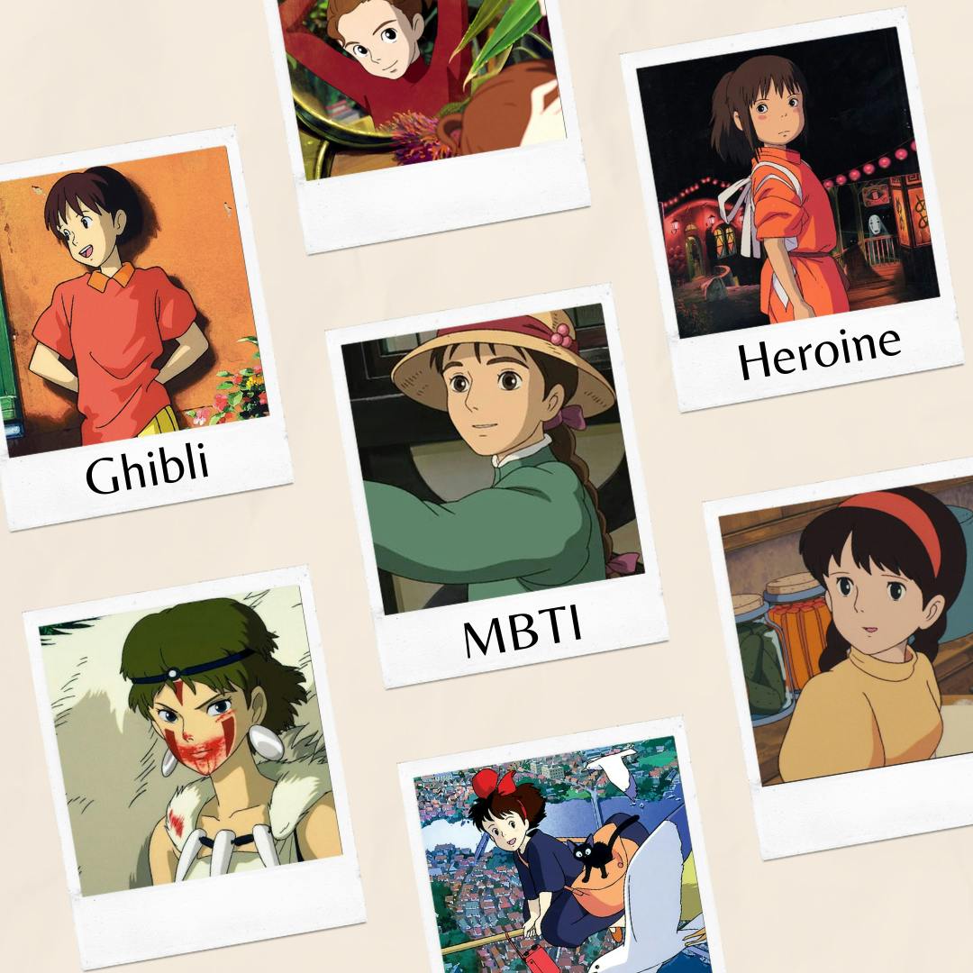 Studio Ghibli Female Characters