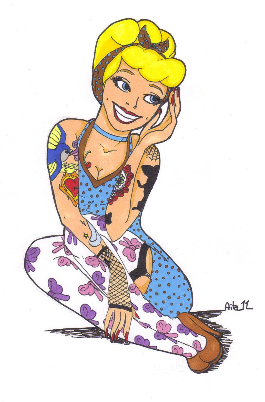Punk Disney Princesses Alice