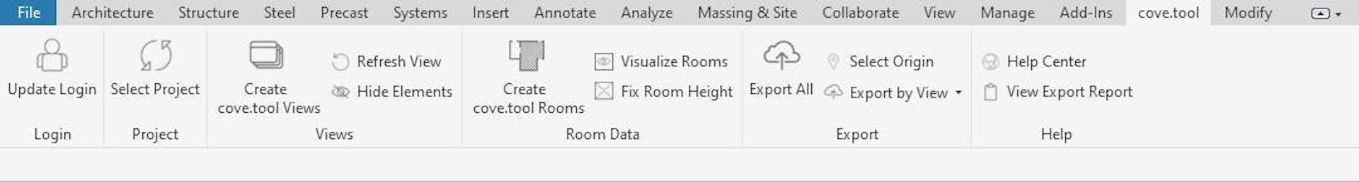 cove | Autodesk Revit Plugin | cove