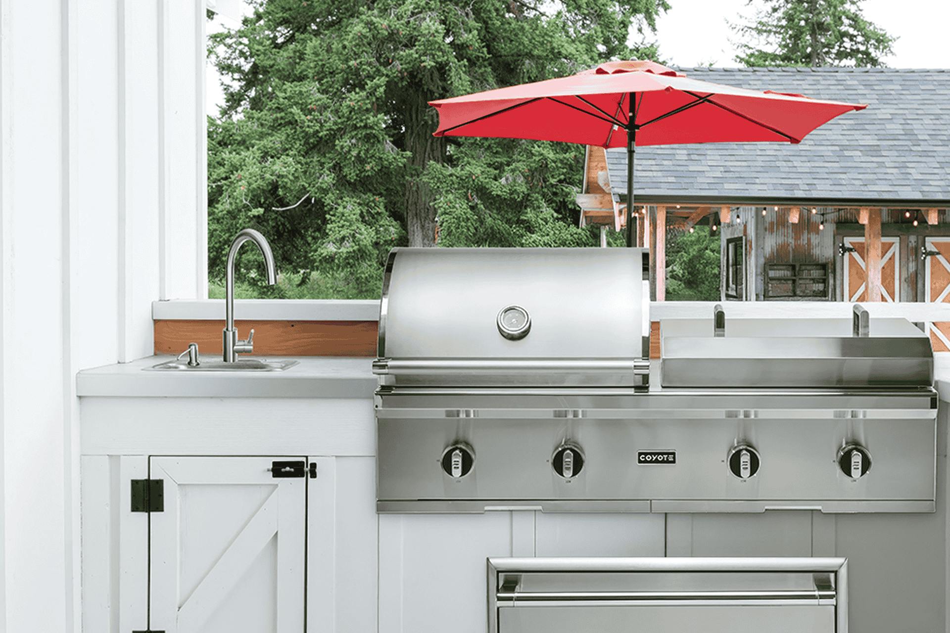 Coyote Outdoor Sinks & Ice Storage – Outdoor Kitchen Solutions