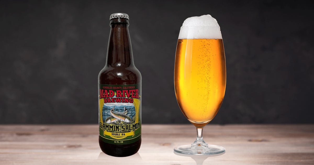 SLAMMIN' SALMON DOUBLE IPA（スラミンサーモンダブルIPA）ビール の レビュー | Mad River ...