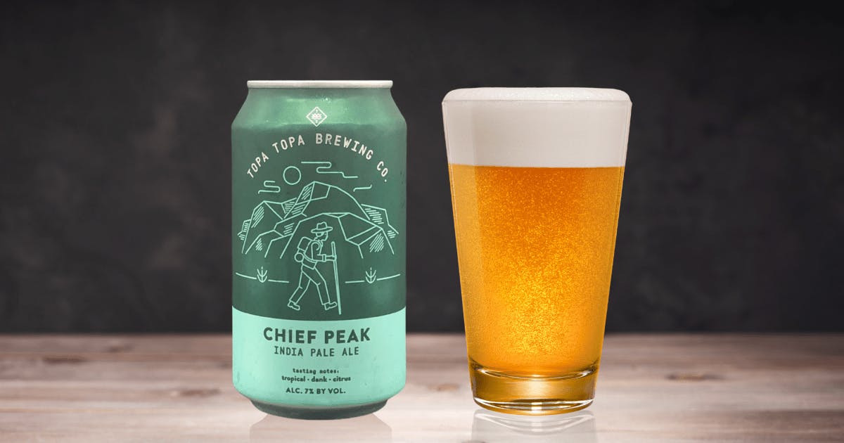 Chief Peak（チーフピーク）ビール の レビュー | Topa Topa Brewing（トパトパブルーイング） | Craft ...