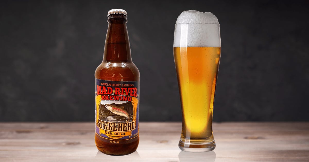 STEELHEAD EXTRA PALE ALE（スチールヘッド エクストラ ペールエール）ビール の レビュー | Mad River ...