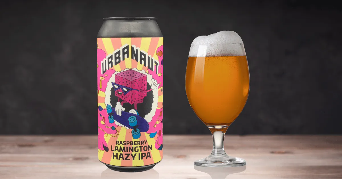 Raspberry Lamington Hazy IPA（ラズベリー ラミントン ヘイジーIPA）ビール の レビュー | Urbanaut ...