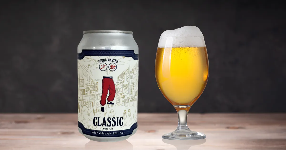 Young Master Classic Pale Ale（ヤングマスター クラシックペールエール）ビール の レビュー | Young ...