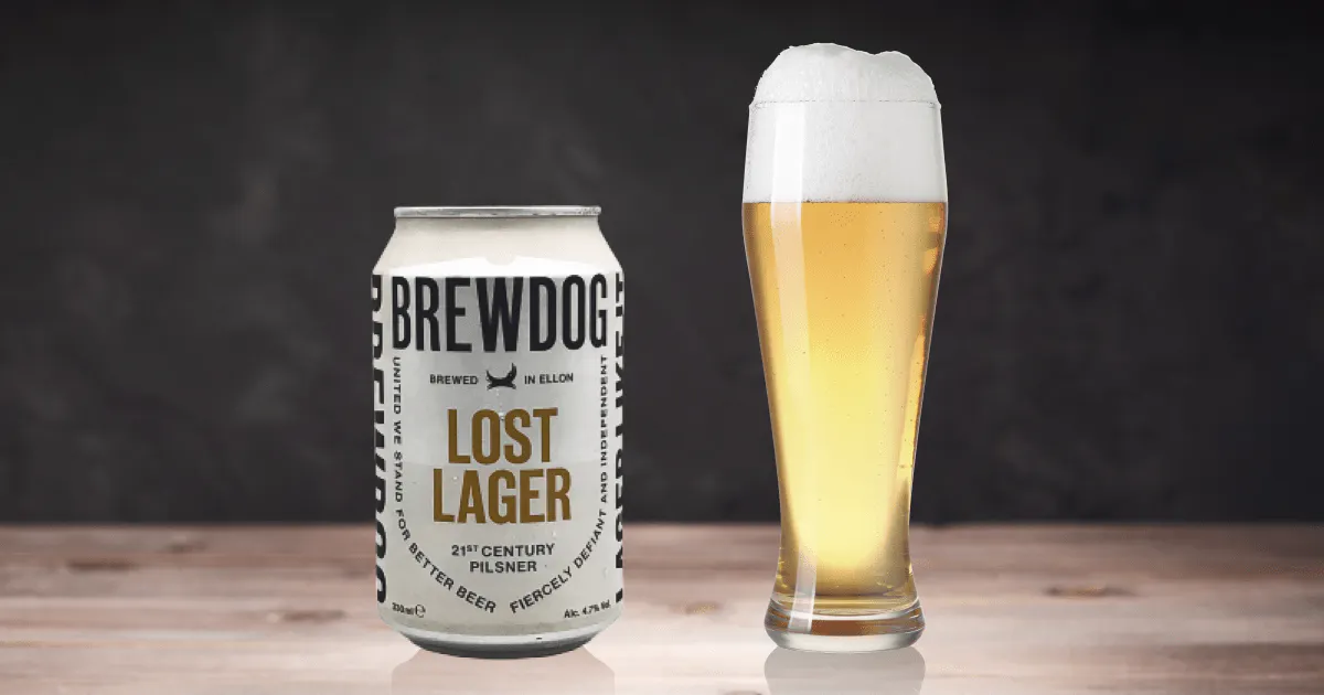 BREWDOG LOST LAGER（ブリュードッグ ロストラガー）ビール の レビュー | BREW DOG（ブリュードッグ ...