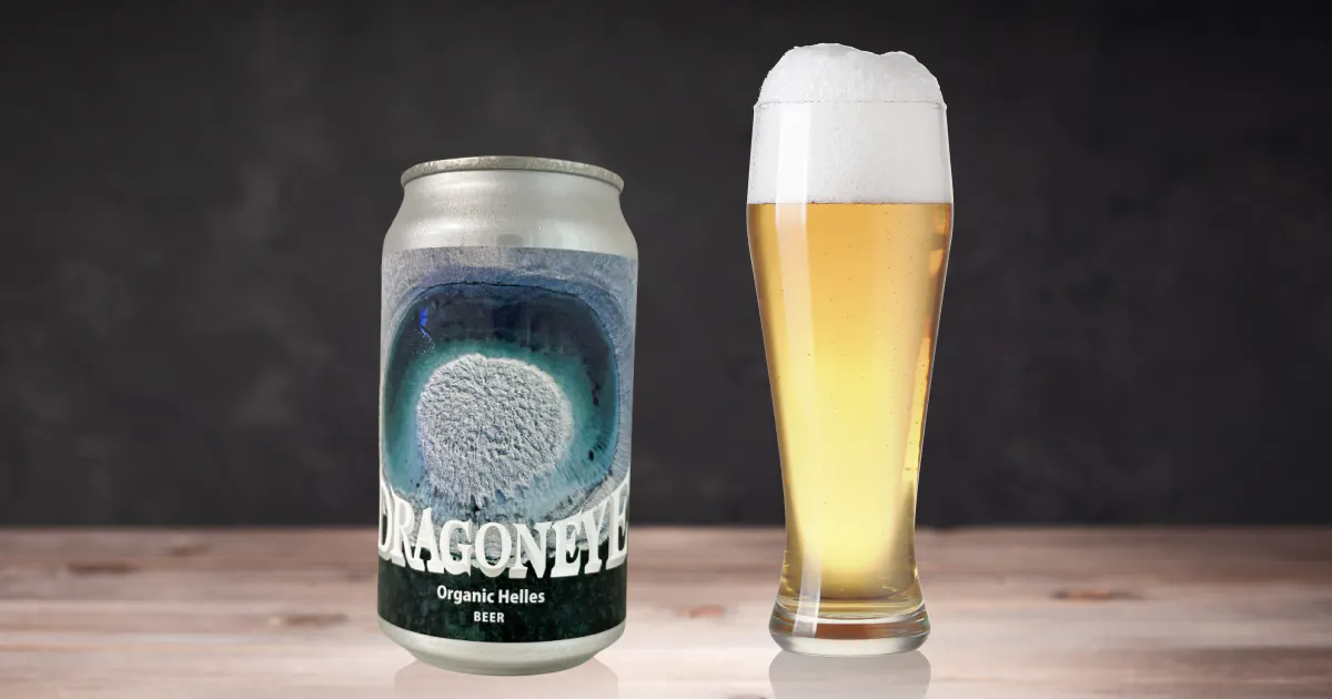 Dragoneye Organic Helles（ドラゴンアイ オーガニック ヘレス）ビール の レビュー | Akatuski ...
