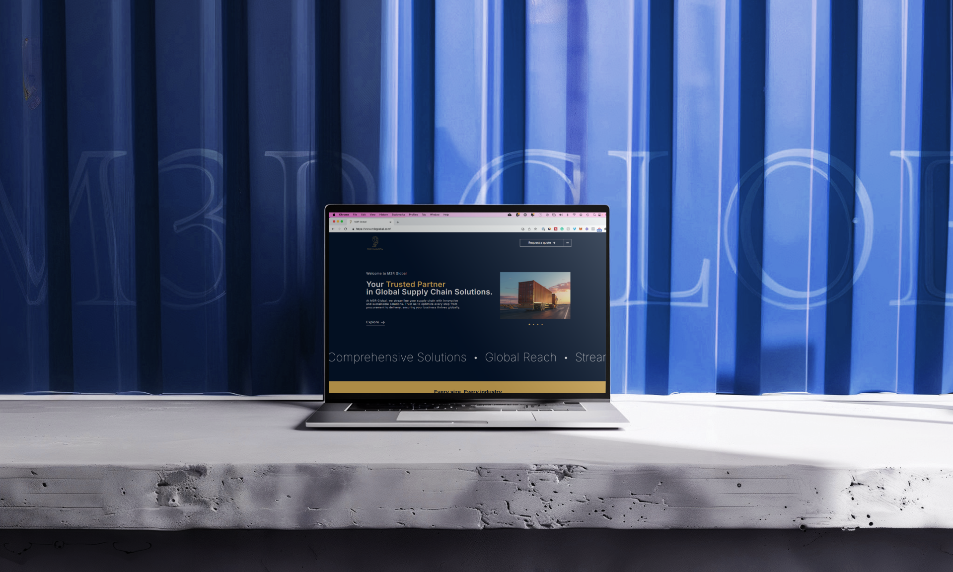 M3R Global Website Case Study | CreativoCode