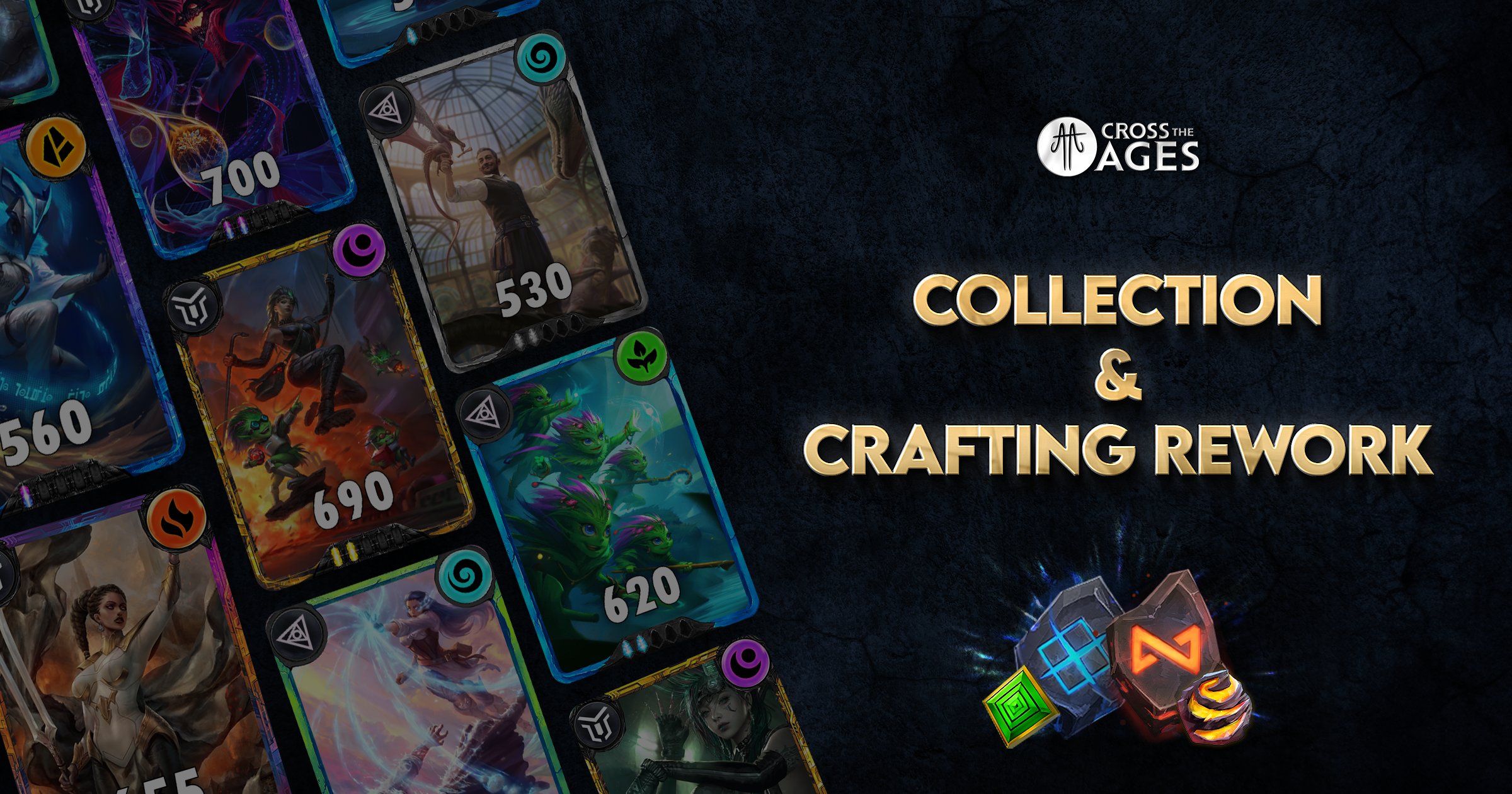 Collection & Crafting Rework | News | Cross The Ages