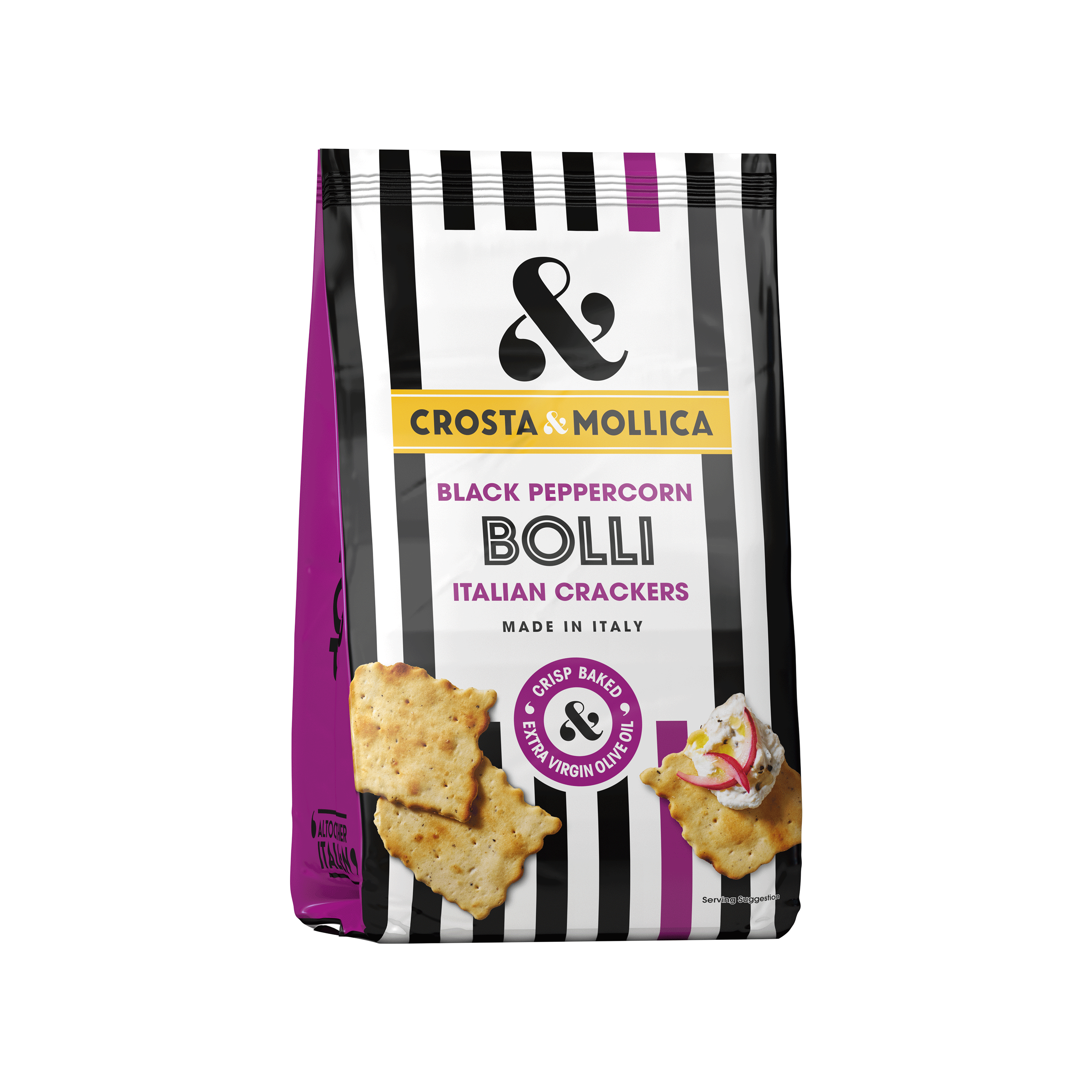 Black Peppercorn Bolli Crackers
