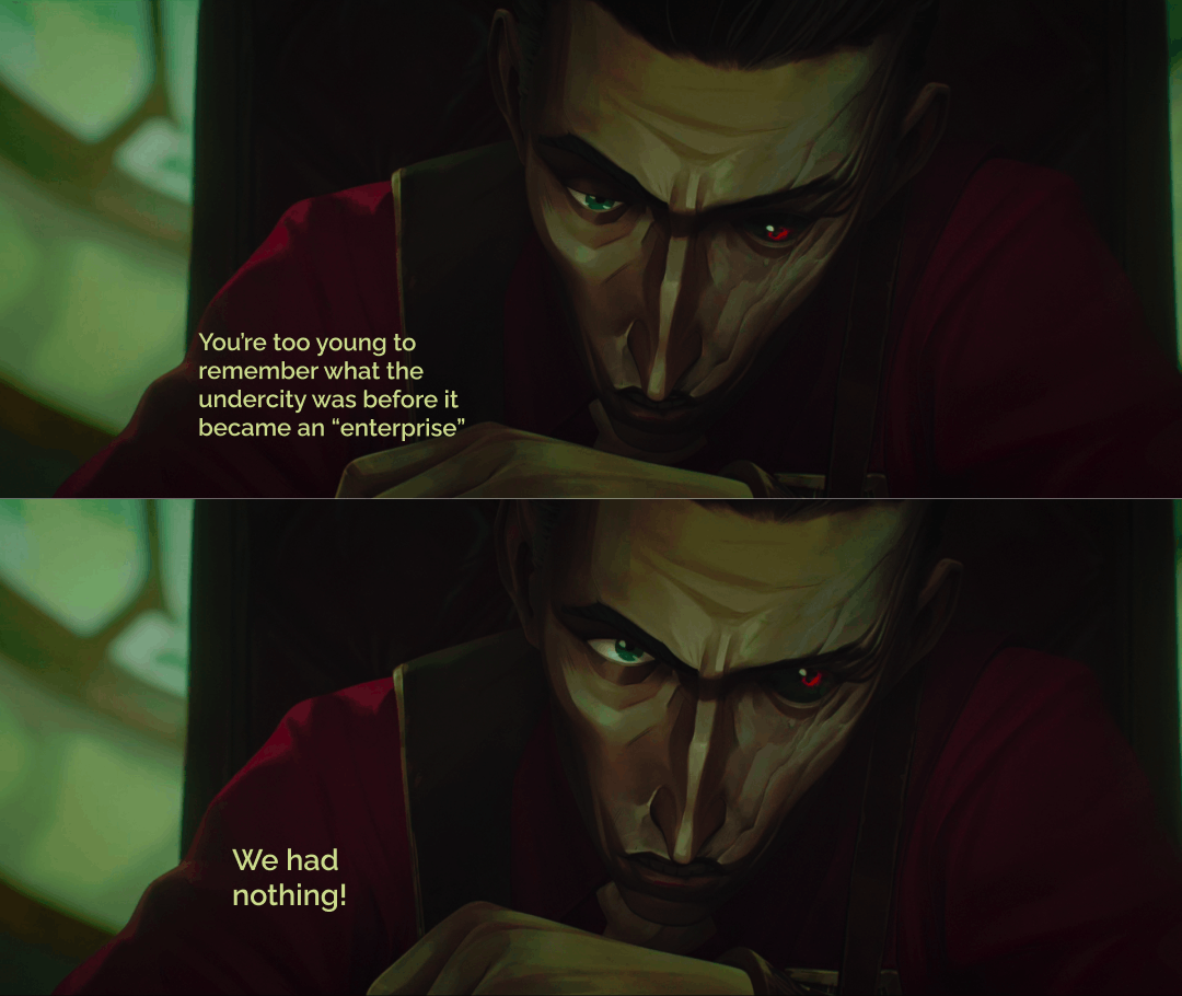 Silco Understanding Arcane’s Eye of Zaun | Crux Analysis Website