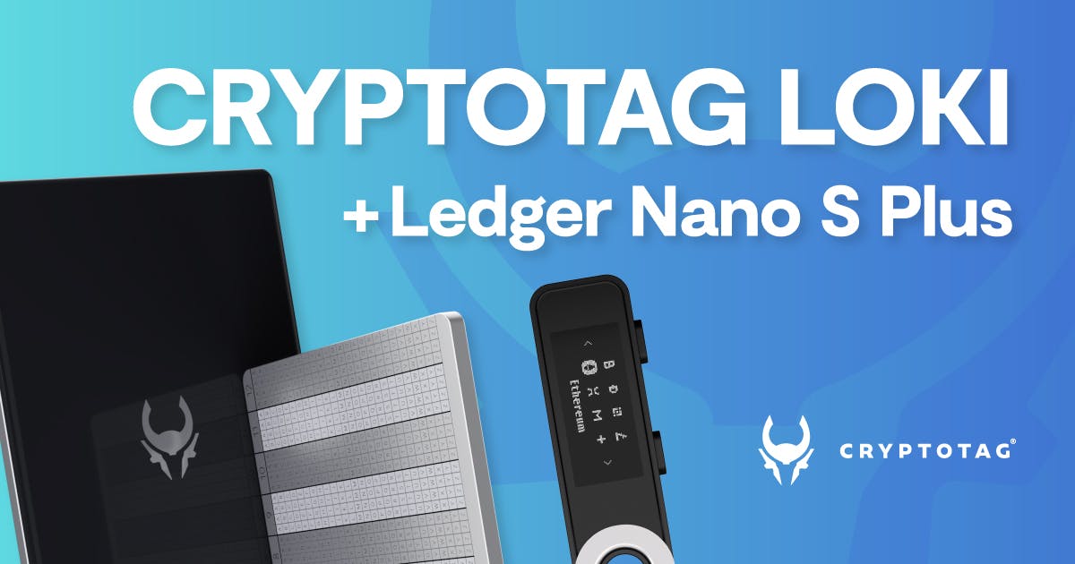Cryptotag Loki + Ledger Nano S Plus