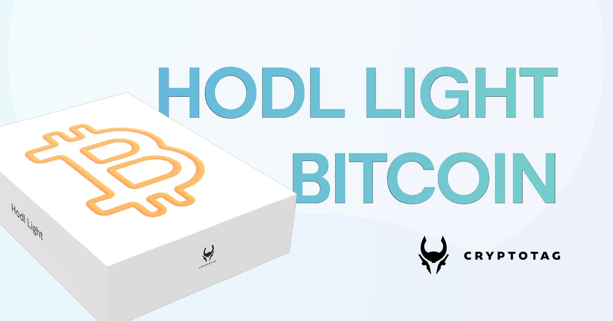 Hodl Light - Bitcoin LED Sign